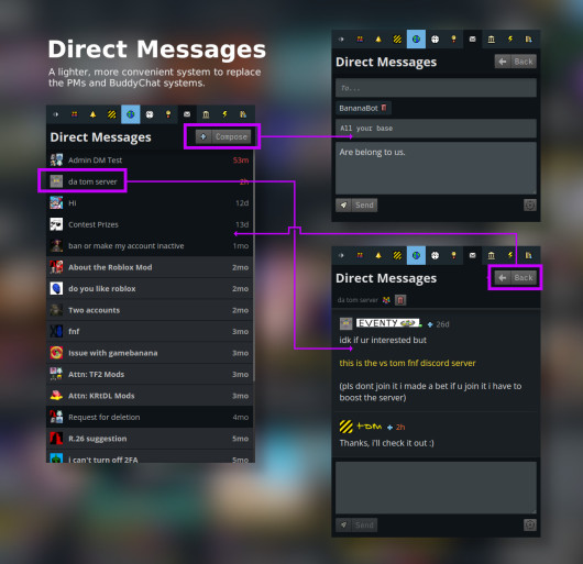 New DM System Blog Post for GameBanana | GB Blogs