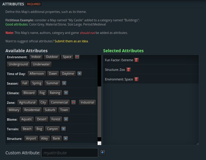 Attributes System Launch [GameBanana] [Blogs]