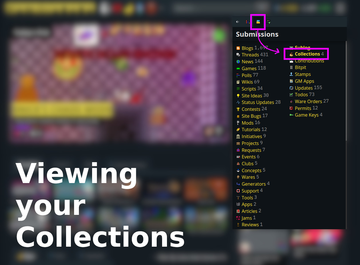 Collections System Blog Post for GameBanana | GB Blogs