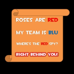 Right behind you! Spray for Team Fortress 2 | TF2 Sprays