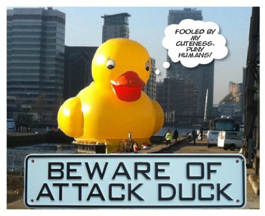 Beware of attack duck [Team Fortress 2] [Sprays]