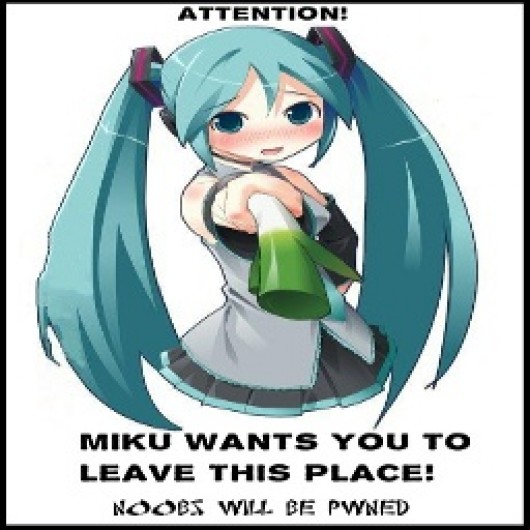 Vocaloid Miku Hatsune Spray [Source Engine] [Sprays]