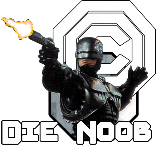 die noob by robocop Spray for Counter-Strike: Source | CS:S Sprays