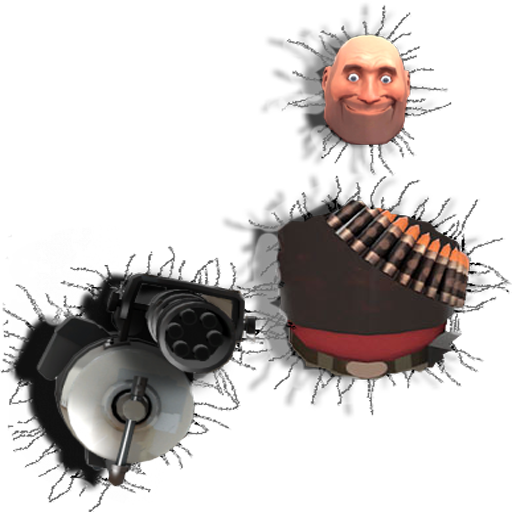 Rush-In Heavy Spray for Team Fortress 2 | TF2 Sprays