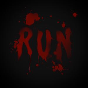 "RUN" spooky horror spray [Team Fortress 2] [Sprays]