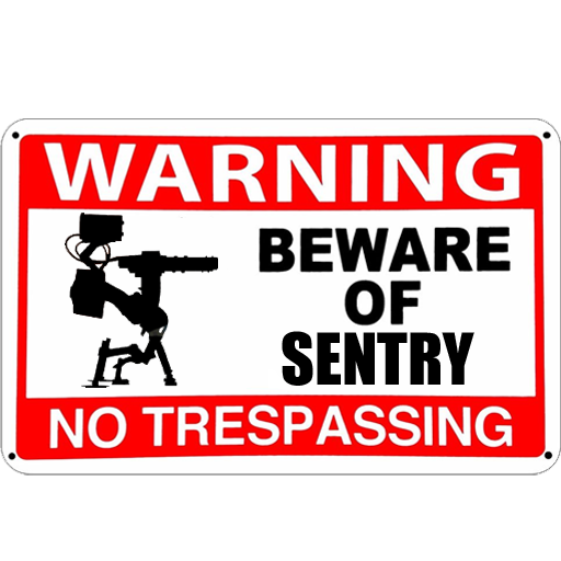 Warning: Sentry Ahead [Team Fortress 2] [Sprays]
