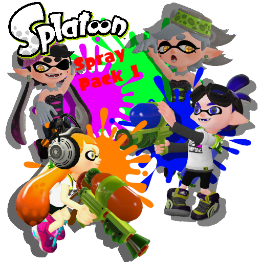Splatoon Spray Pack 1 [Team Fortress 2] [Sprays]