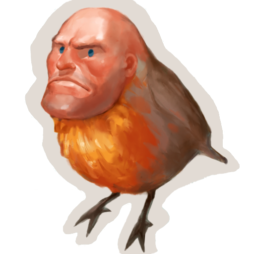 The Heavy bird [Team Fortress 2] [Sprays]