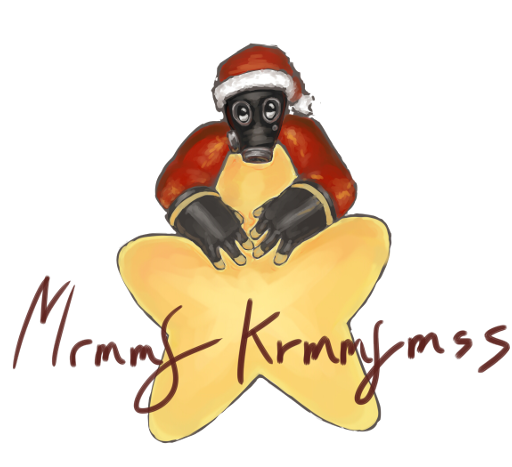 Merry Christmas by Pyro Spray for Team Fortress 2 | TF2 Sprays