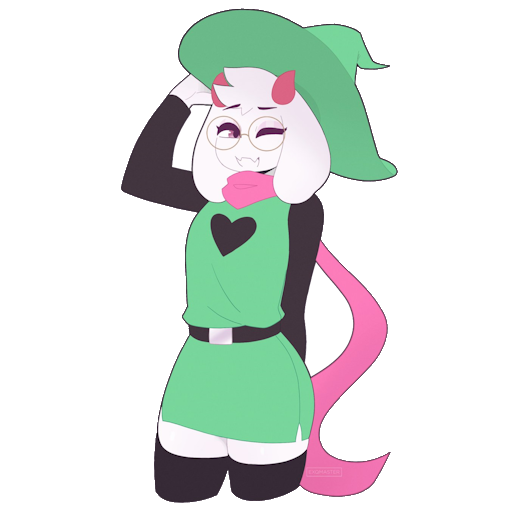 Ralsei By exqm_ Spray for Team Fortress 2 | TF2 Sprays