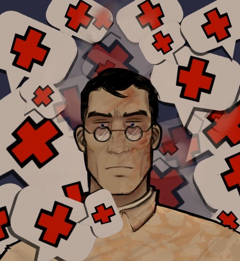 MEDIC MEDIC MEDIC! Spray for Team Fortress 2 | TF2 Sprays