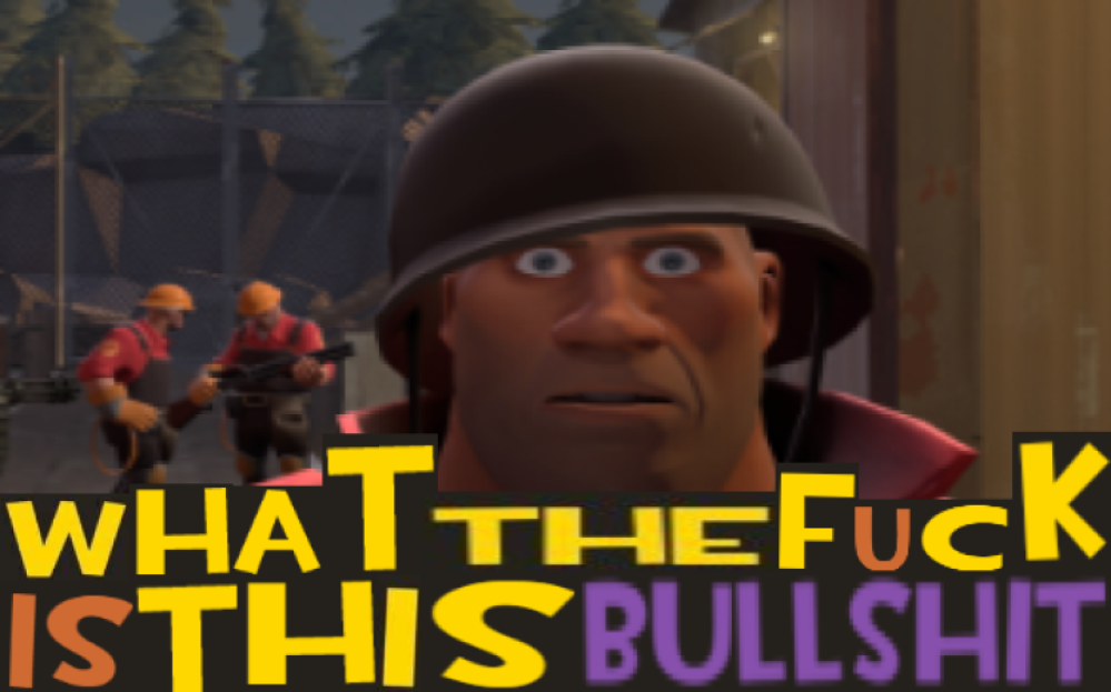 soldier wtf stare Spray for Team Fortress 2 | TF2 Sprays