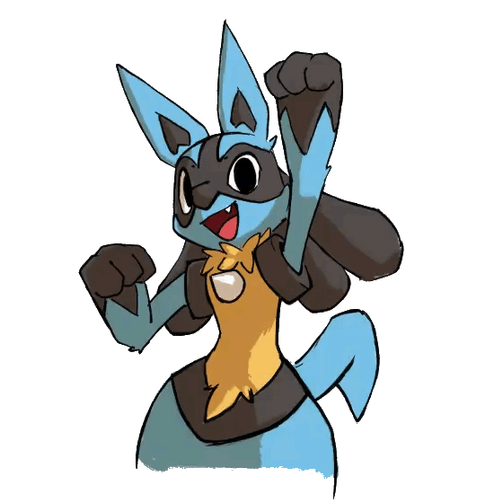 Lucario Cheering (Animated) Spray for Team Fortress 2 | TF2 Sprays
