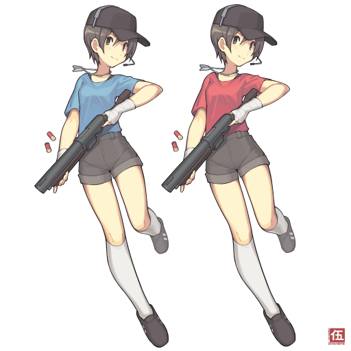 Scout Anime Girl Spray for Team Fortress 2 | TF2 Sprays