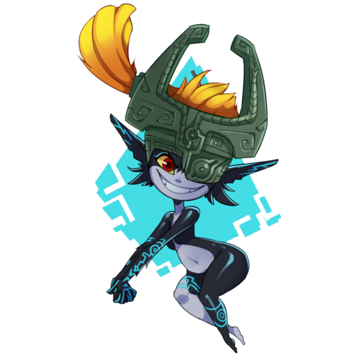 Midna Clasped Hands Huffslove Spray Spray for Team Fortress 2 | TF2 Sprays