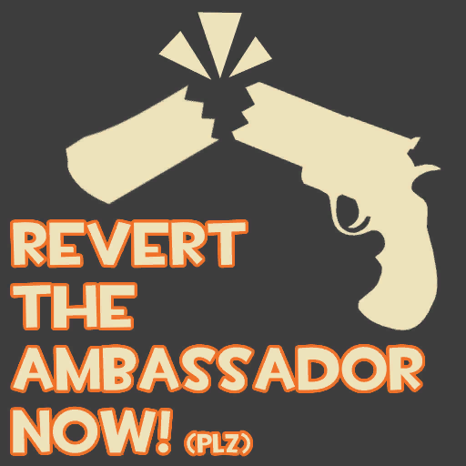 Revert the ambassador NOW Spray for Team Fortress 2 | TF2 Sprays