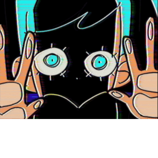Miku stares into your soul - Static - FLAVOR FOLEY Spray for Team ...