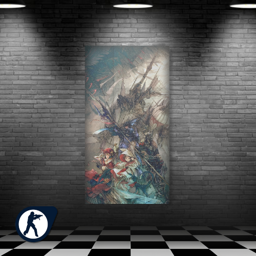 Final Fantasy XIV - Artwork Banner - Poster Spray for Counter-Strike ...