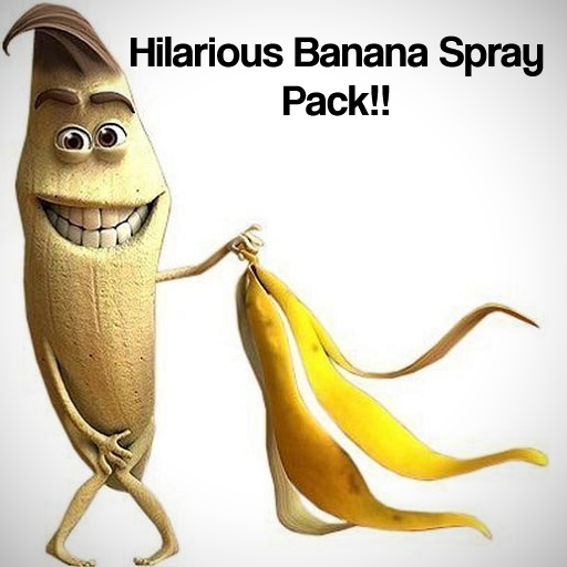 Hilarious Banana Spray Pack Spray for Source Engine | Source Sprays