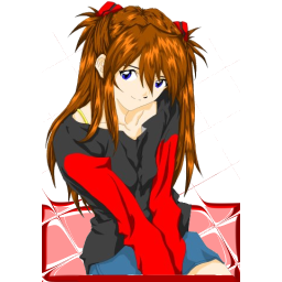 Asuka Langley Spray for Source Engine | Source Sprays