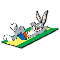 Bugs Bunny relaxing [GameBanana] [Sprays]