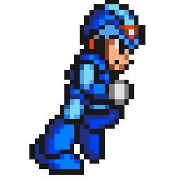 Megaman X - Running [GameBanana] [Sprays]