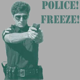 Police! Freeze! Spray for Counter-Strike: Source | CS:S Sprays