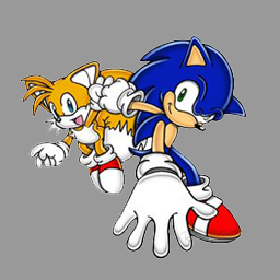 Sonic & Tails Spray for GameBanana | GB Sprays