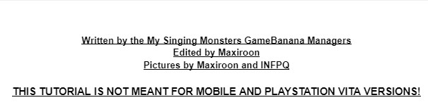 The Ultimate My Singing Monsters Modding Tutorial Blog Post for My Singing Monsters | MSM Blogs
