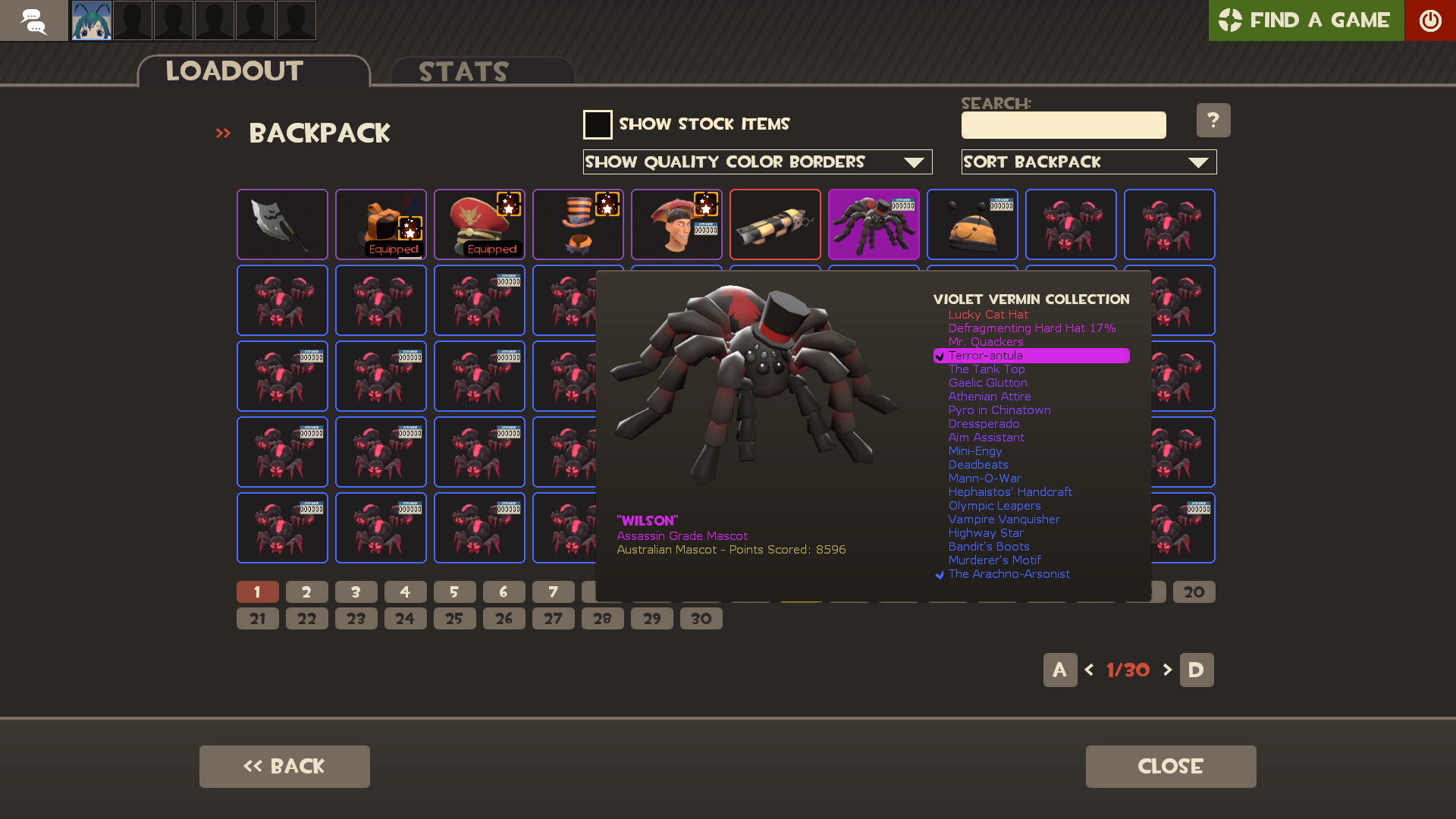 look at my cool spiders Blog Post for Team Fortress 2 | TF2 Blogs