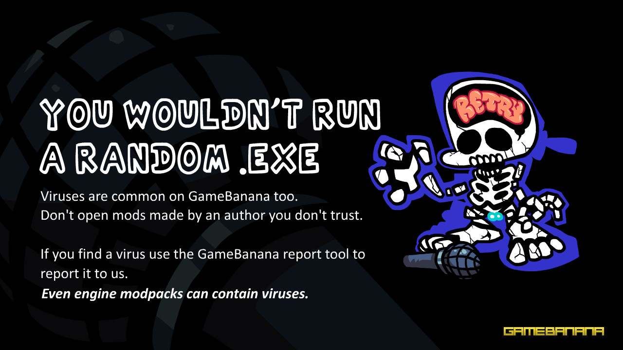 [GAMEBANANA PSA] Viruses in mods Blog Post for Friday Night Funkin ...
