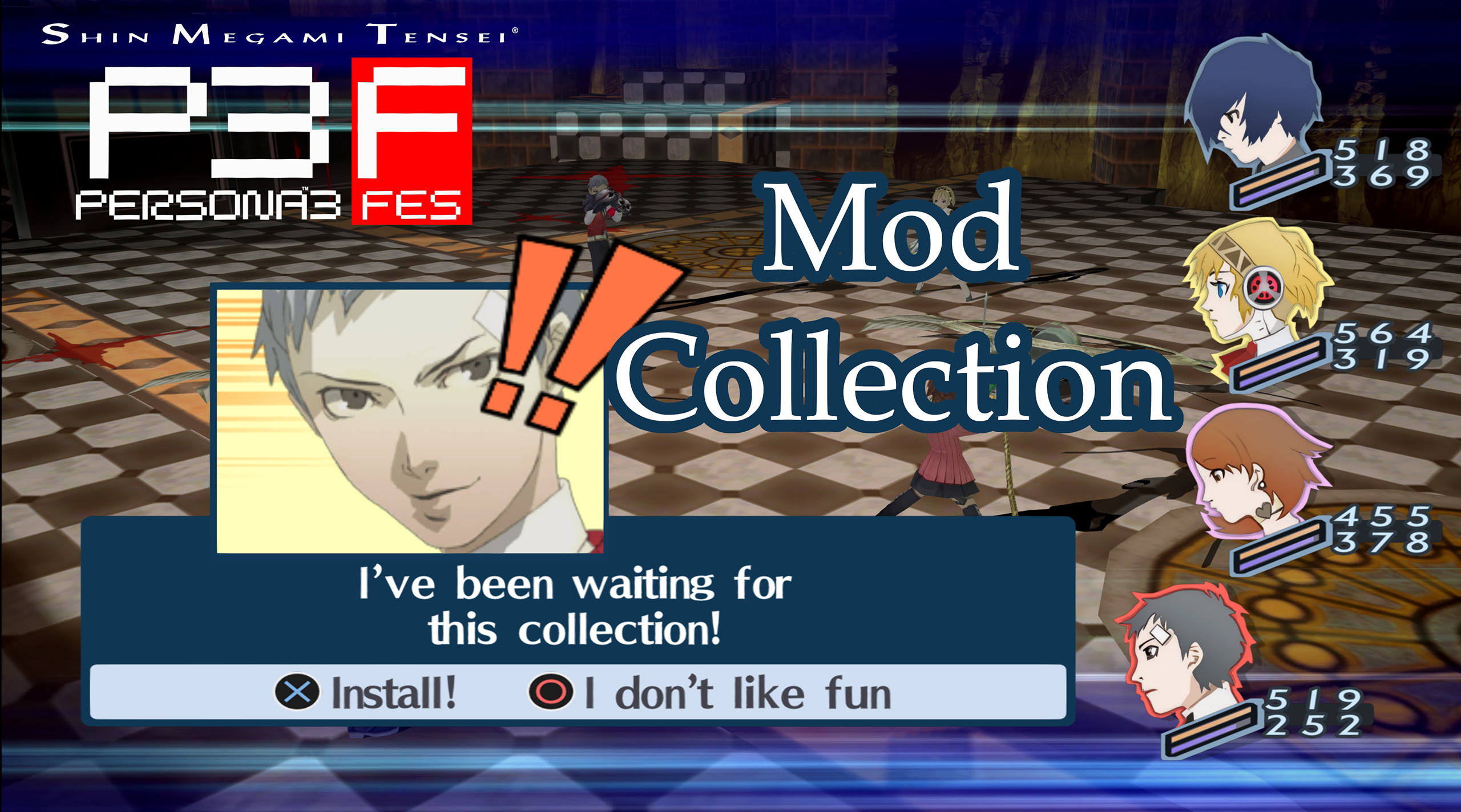 Persona 3 FES HD Recommended Mods Persona 3 FES Collections Persona 3 FES HD Recommended Mods Persona 3 FES Collections