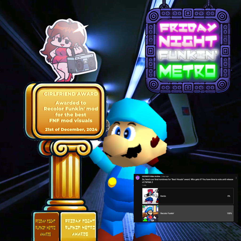 FNF-Metro(SECOND TOP 10 UPDATE!) Collection for Friday Night Funkin ...