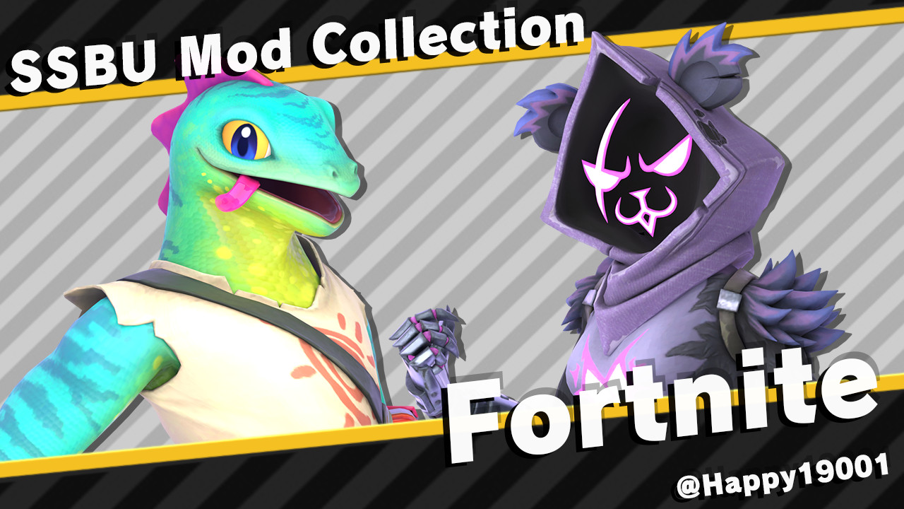 Fortnite Series Mods Collection for Super Smash Bros. Ultimate | SSBU ...