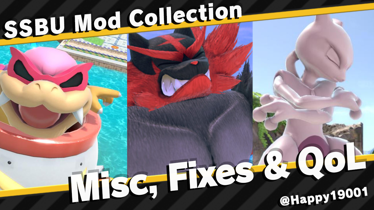 Misc, QoL, and Fixes Collection for Super Smash Bros. Ultimate | SSBU Collections