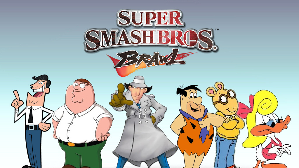 Cartoon Mods (Smash Bros Brawl) Collection for Super Smash Bros. Brawl ...