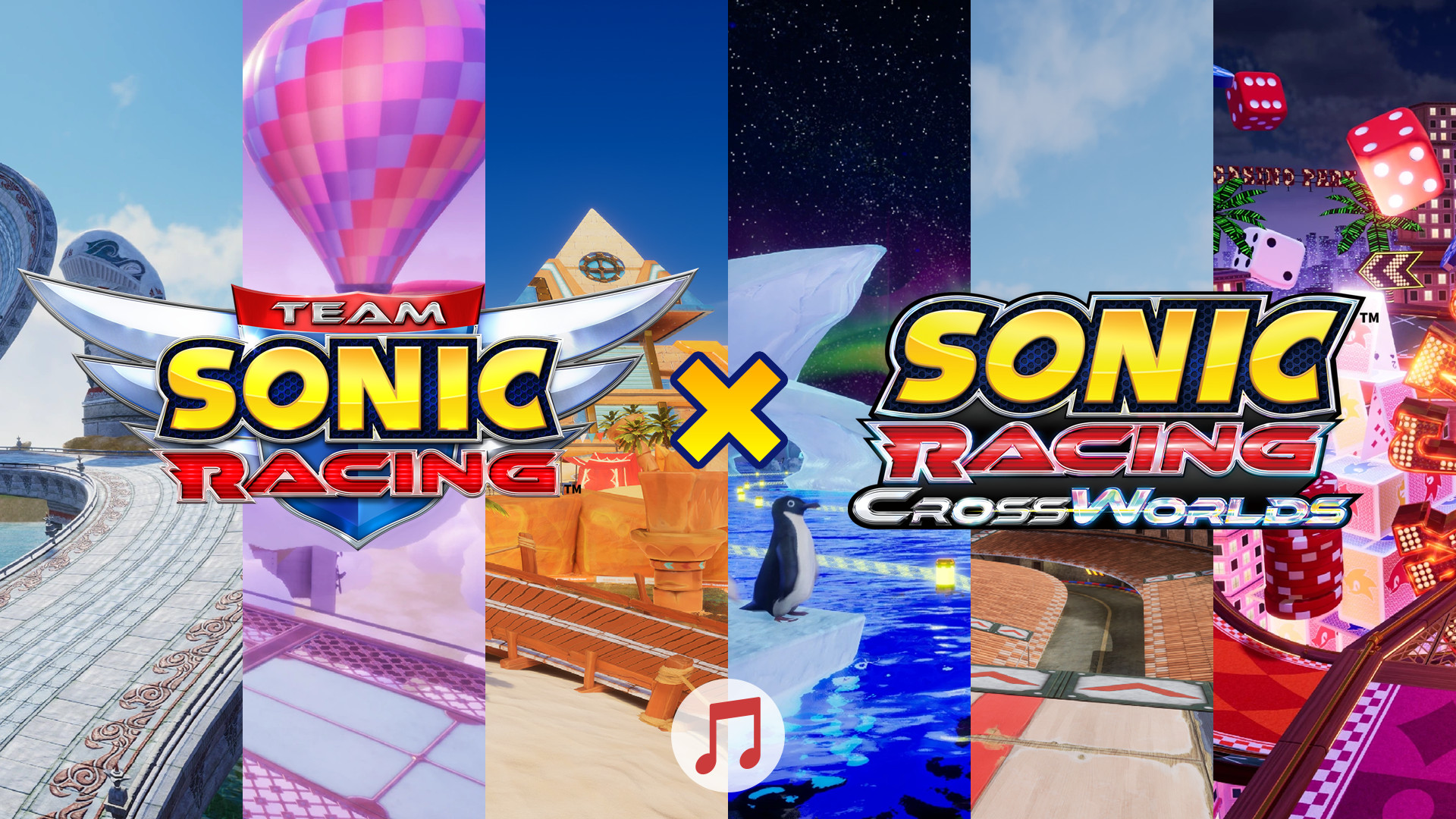 Team Sonic Racing Music Pack Collection for Sonic Racing: CrossWorlds ...