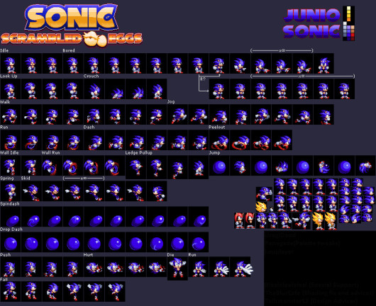 Sonic Scrambled Eggs Junio Sonic [Sonic 3 A.I.R.] [Concepts]