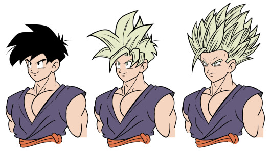 alternate adult gohan never stopped his training Concept for Dragon ...