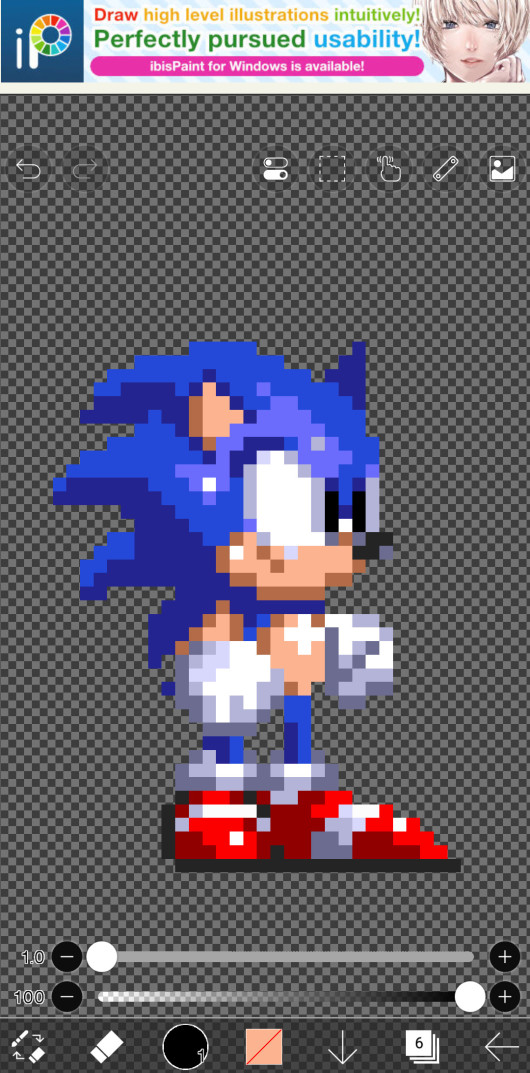 First attempt making a s3air sprite Concept for Sonic 3 A.I.R. | S3AIR Concepts