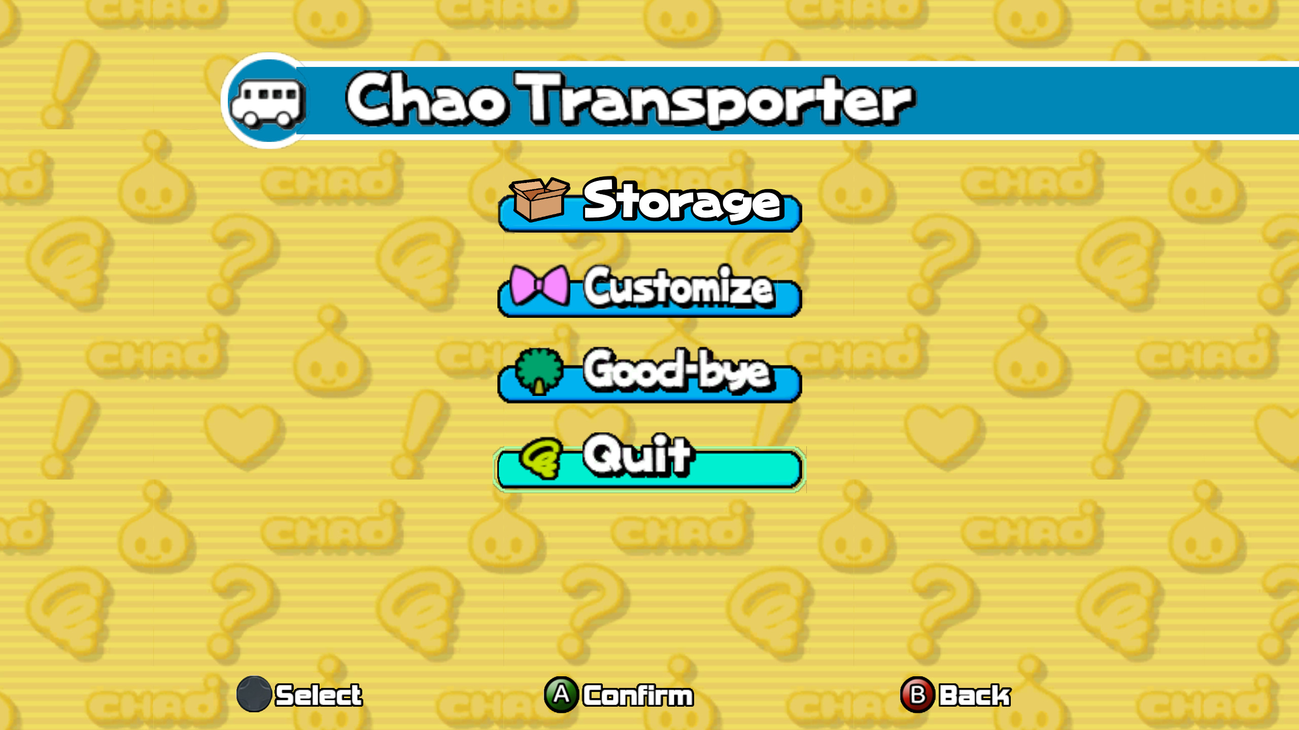 Chao Storage (MOCKUP) Concept for Sonic Adventure 2 | SA2 Concepts
