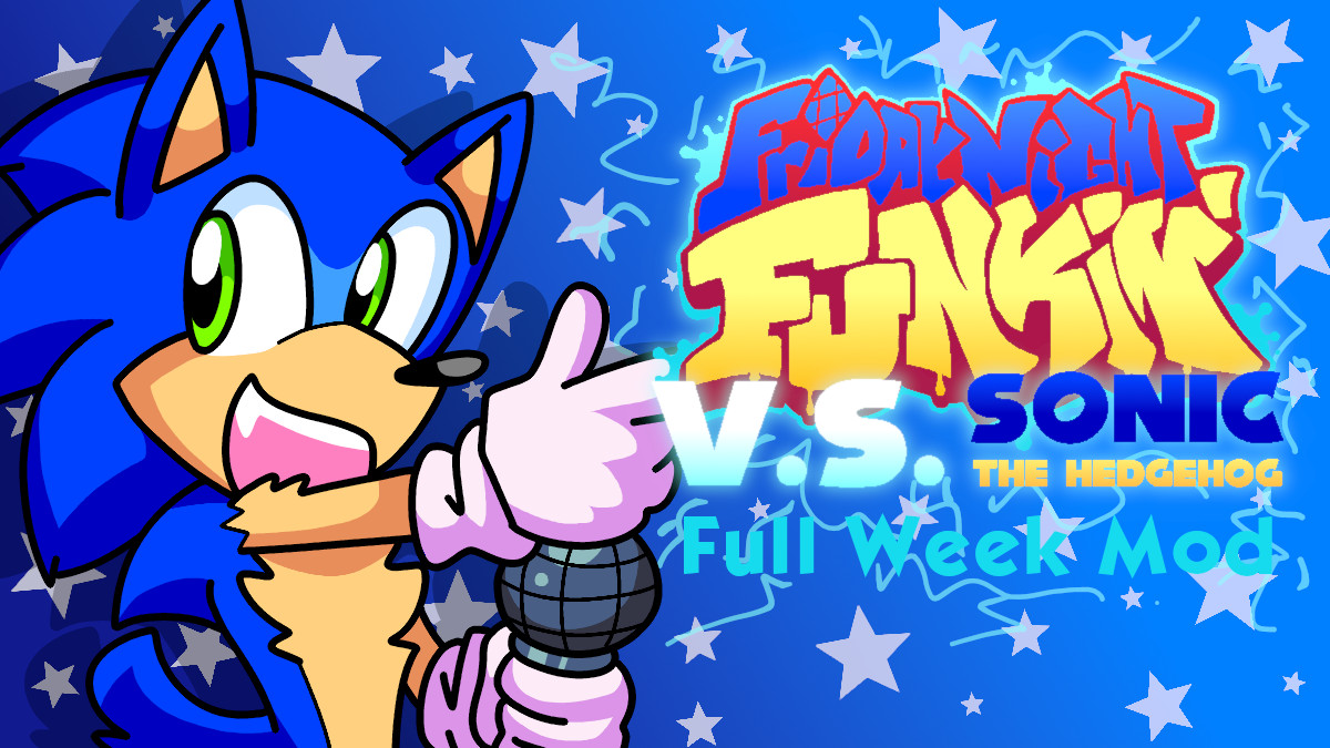 FNF V.S Sonic Mod (Conept Art) Concept for Friday Night Funkin' | FNF ...