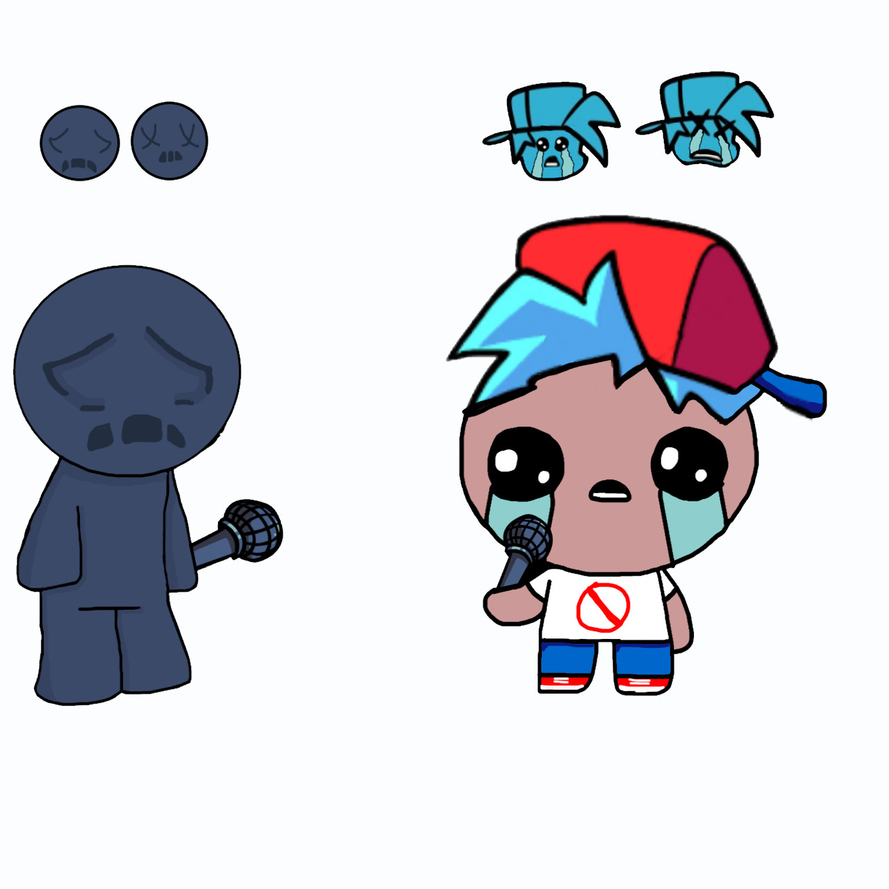 the binding of isaac funkin' night Concept for Friday Night Funkin ...