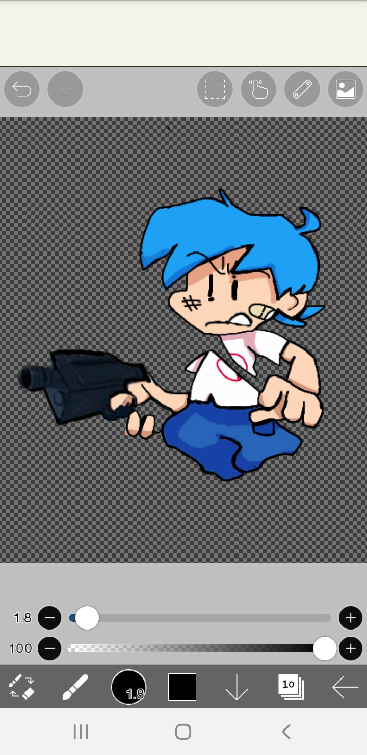 Bf pibby Hd Concept for Friday Night Funkin' | FNF Concepts