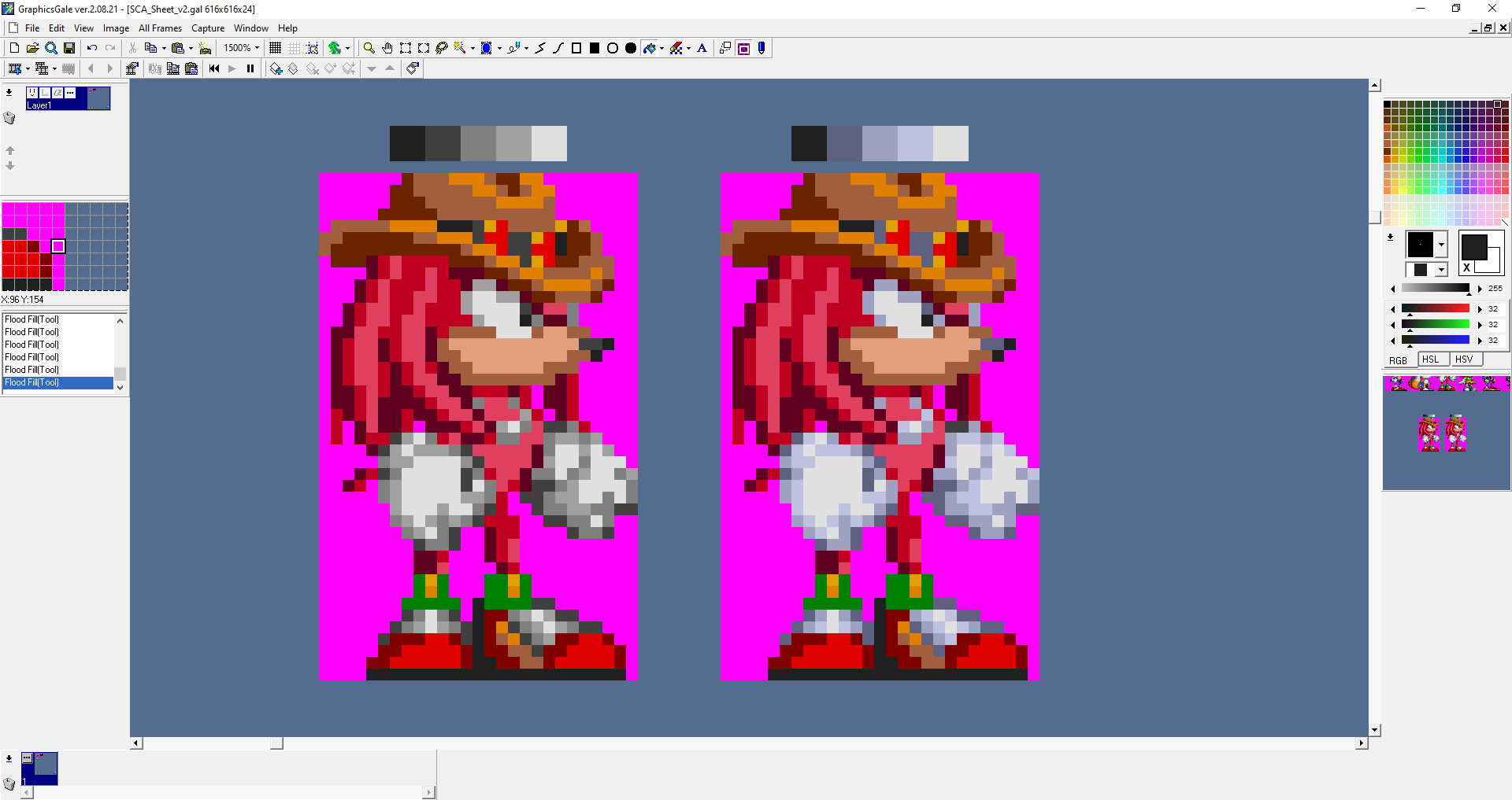 Corruption Arises Knuckles (2.0) Concept for Sonic 3 A.I.R. | S3AIR ...
