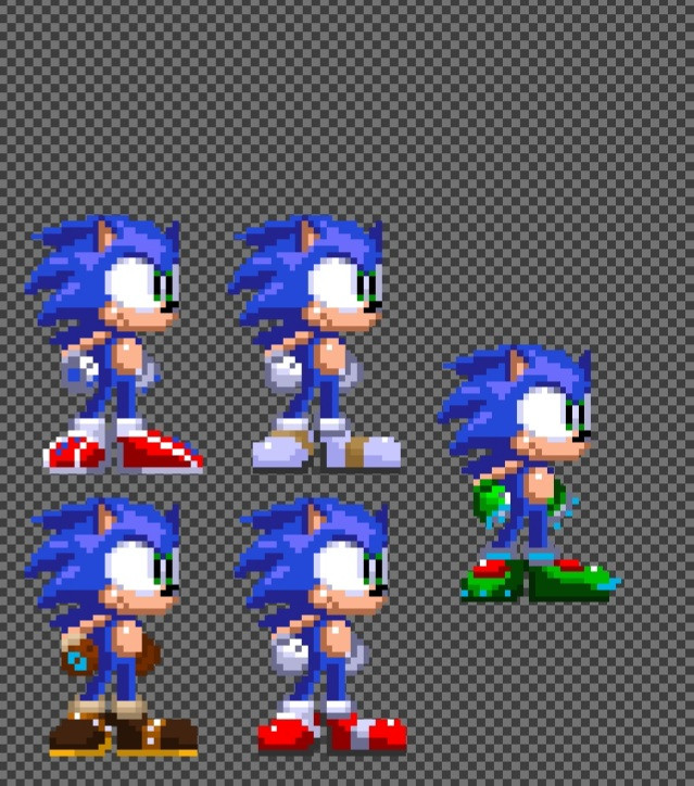 Custom prime sonic design Concept for Sonic 3 A.I.R. | S3AIR Concepts