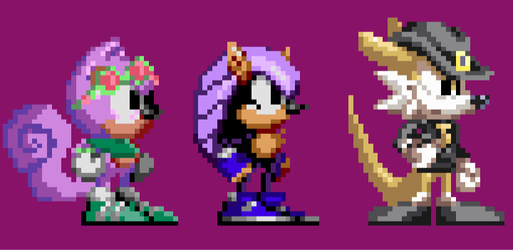 D Sides Migthy, Ray and Fang/Nack Concept for Sonic 3 A.I.R. | S3AIR ...