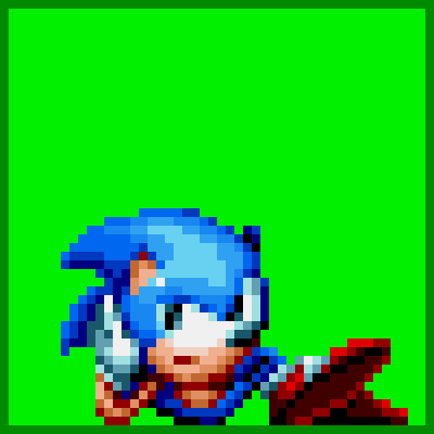 Sonic 2 very bored sprite [Sonic Mania] [Concepts]
