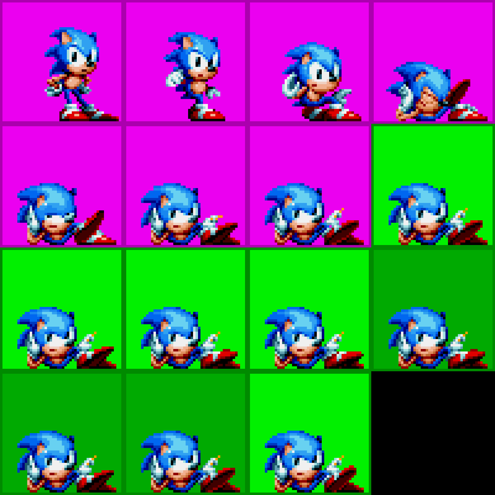 Sonic 2 Very Bored Sprite Sonic Mania Concepts