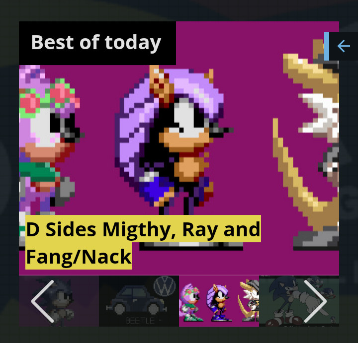 D Sides Migthy, Ray and Fang/Nack [Sonic 3 A.I.R.] [Concepts]